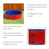 PETMAKER Pet Dog Pool and Bathing Tub-Foldable with Carrying Bag, 47" L ...