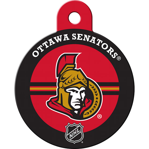 Quick-Tag Ottawa Senators NHL Personalized Engraved Pet ID Tag, 1 1/4 ...