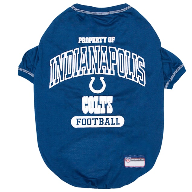 Pets First NFL AFC South T-Shirt For Dogs, Medium, Indianapolis Colts ...