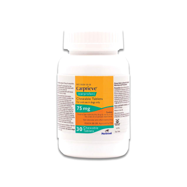 Carprofen 75 mg for Dogs, 30 Chewable Tablets | Petco