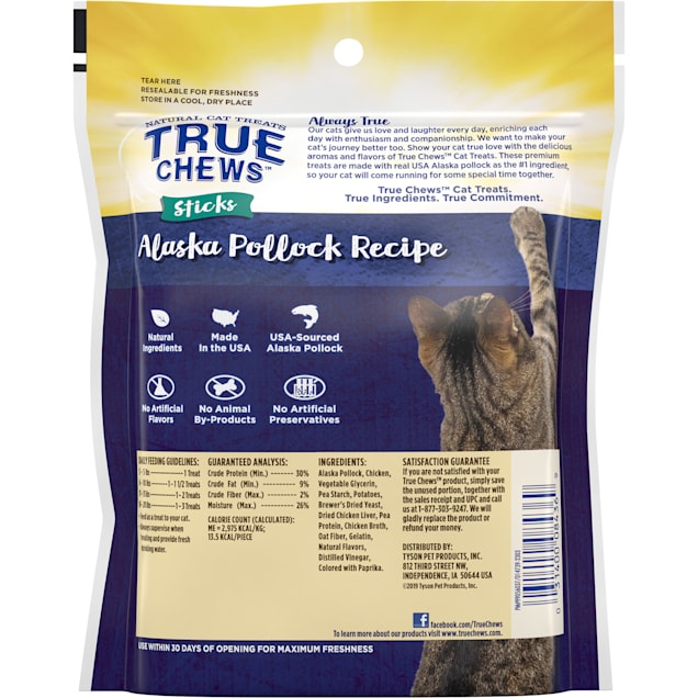 True Chews PREMIUM CAT CHEWS MADE WITH REAL CHICKEN