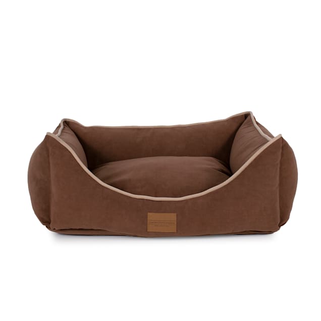 Canvas Low Profile Kuddle Lounge Comfort Dog Bed Carolina