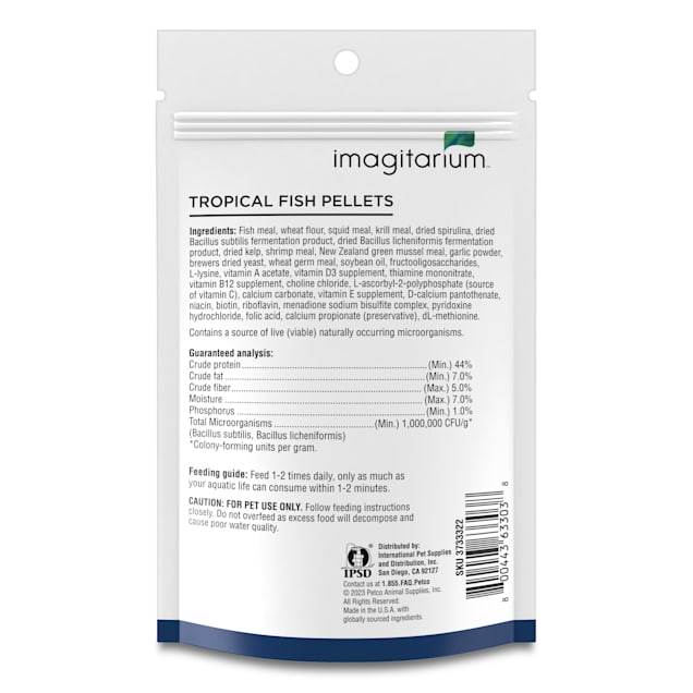 fish pellets ingredients