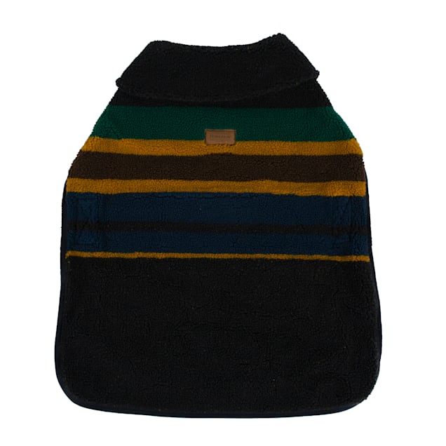 Pendleton Vintage Camp Dog Coat in Oxford Black, X-Large | Petco