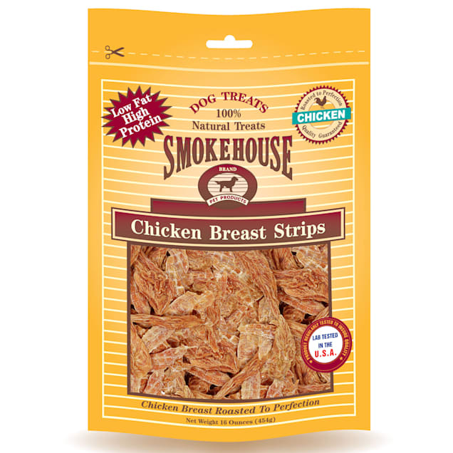 Smokehouse 100% Natural Chicken Breast Strips Dog Treats, 16 oz. | Petco Smokehouse 100% Natural Chicken Breast Strips Dog Treats, 16 oz. | Petco