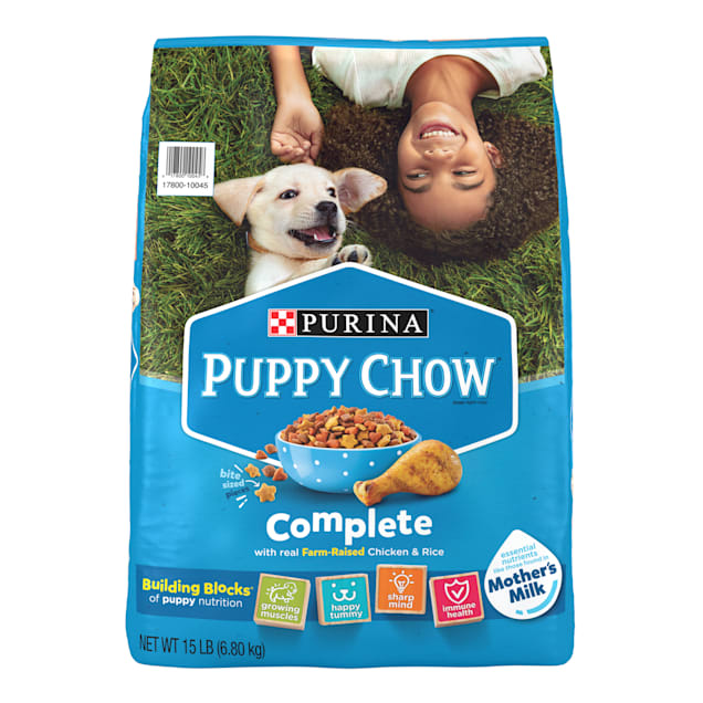 Purina Puppy Chow High Protein Complete With Real Chicken Dry Puppy ...
