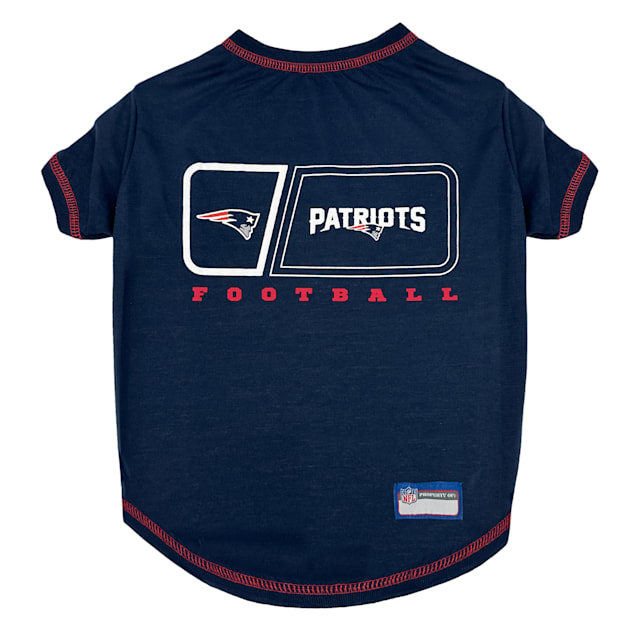 Pets First NFL Logo T-Shirt for Dogs, New England Patriots, Large | Petco