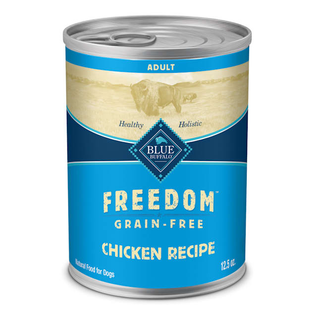 Blue Buffalo Blue Freedom Grain-Free Chicken Recipe Wet Dog Food, 12.5 ...