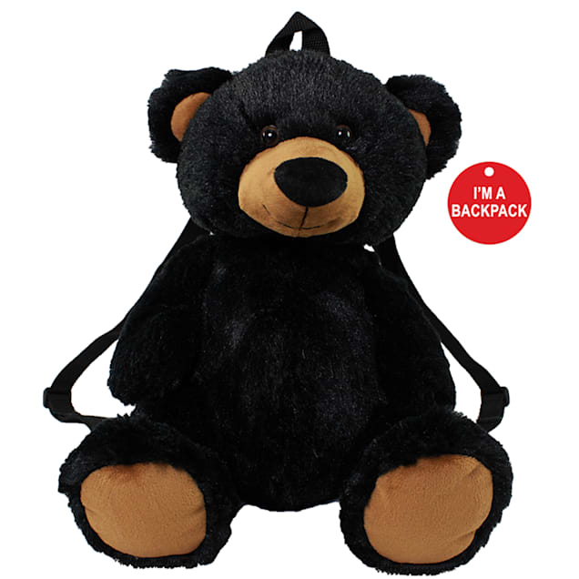 black teddy bear backpack