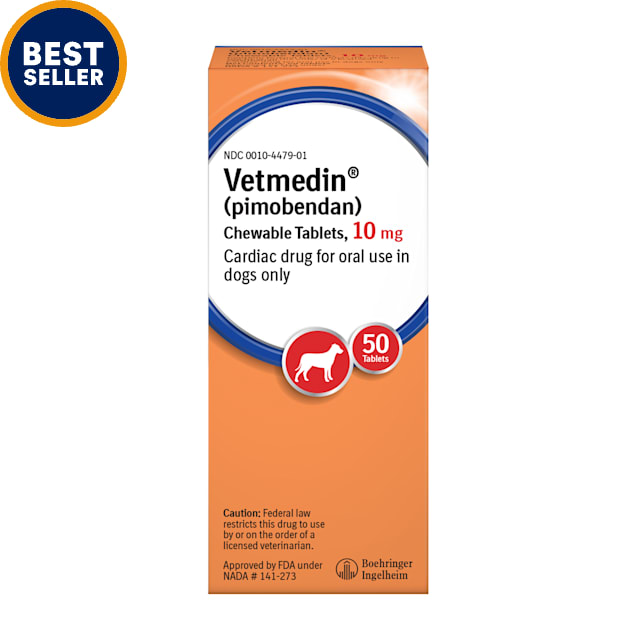 Vetmedin 10 mg for Dogs, 50 Chewable Tablets | Petco