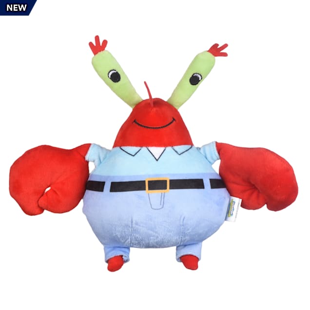 Fetch for Pets SpongeBob Nickelodeon SquarePants Mr. Krabs Figure Plush ...