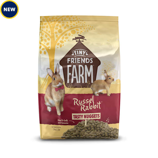 Tiny Friends Farm Rabbit Russel Tasty Nuggets, 3.3 lbs. | Petco