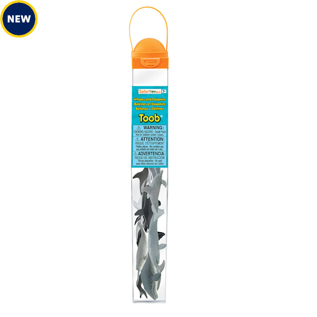 Safari Ltd Whales and Dolphins TOOB Toy Figure Set | Petco
