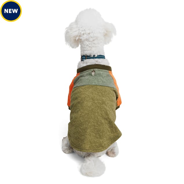 Reddy Burnout Dog Tee, XX-Large, Olive | Petco