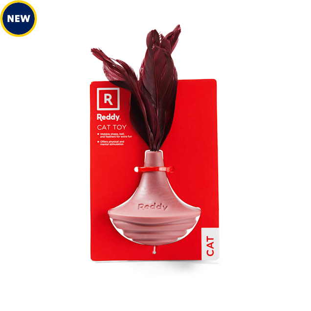 Reddy Burgundy TPR Wobbler Cat Toy | Petco