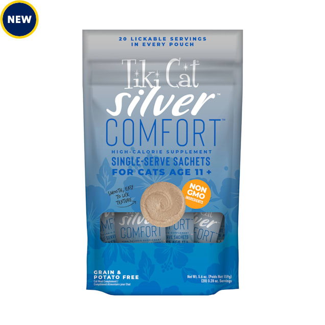 Tiki Cat Silver Comfort Chicken & Chicken Liver Wet Recipe for Cats, 0. ...