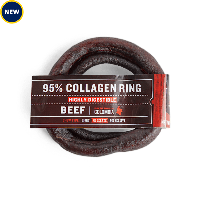 Good Lovin' 95% Collagen Ring Dog Treats, 1.06 oz. | Petco