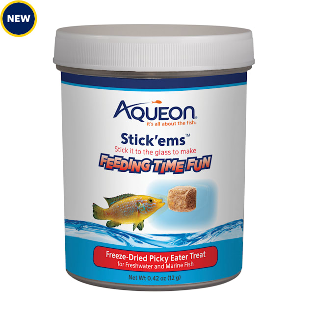 Aqueon Stick'ems Freeze-Dried Pickey Eater Treat, 0.42 oz. | Petco