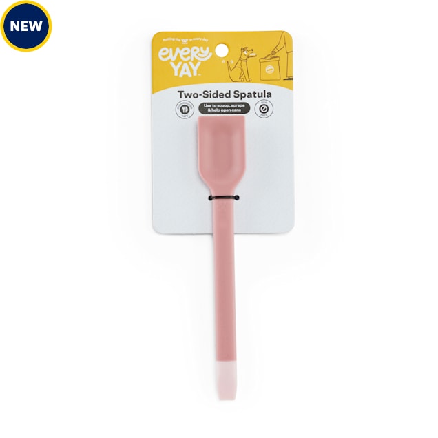 EveryYay Pink Two-Sided Spatula for Dogs | Petco