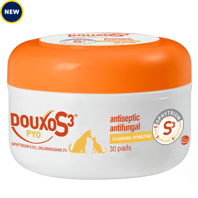 Douxo S3 PYO Wipes for Dogs, Count of 30 | Petco
