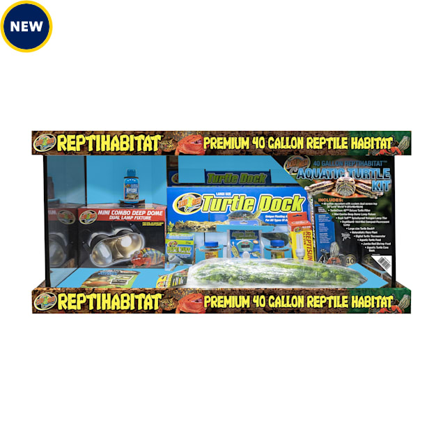 Zoo Med Aquatic Turtle Kit, 40 Gallon | Petco