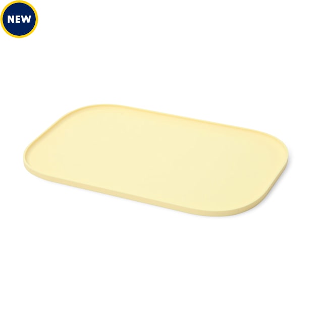 Pets So Good Lemon Yellow Oreo Pet Mat, 16" L X 10" W X 0.5" H | Petco