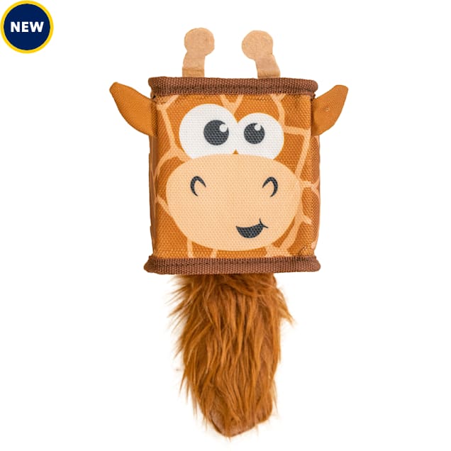 Outward Hound Fire Biterz Cubez Brown Giraffe Squeaky Ballistic ...