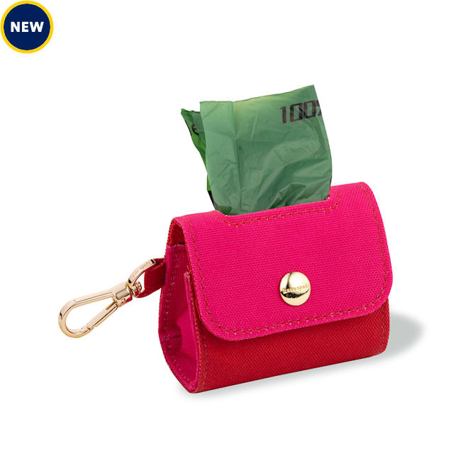 kate spade new york Red/Pink Colorblock Doggie Bag Holder | Petco