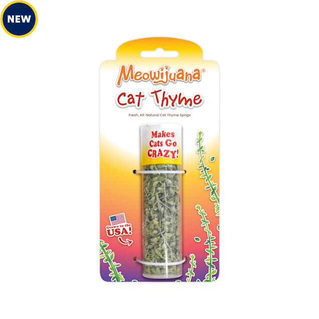 Meowijuana Thyme Sprigs Cat Toy, Small | Petco