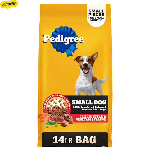 Pedigree Adult Grilled Steak and Vegetable Flavor Kibble Dry Dog Food ...