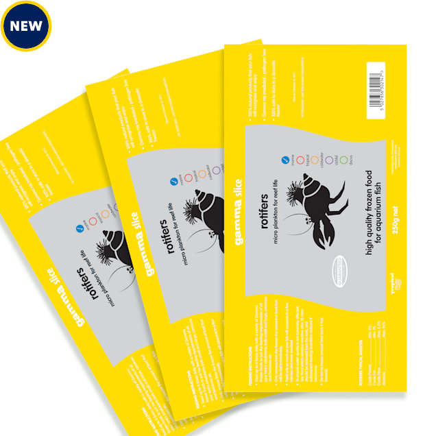 Tropical Marine Centre Gamma Frozen Food Rotifers Slice Pack Fish Food ...