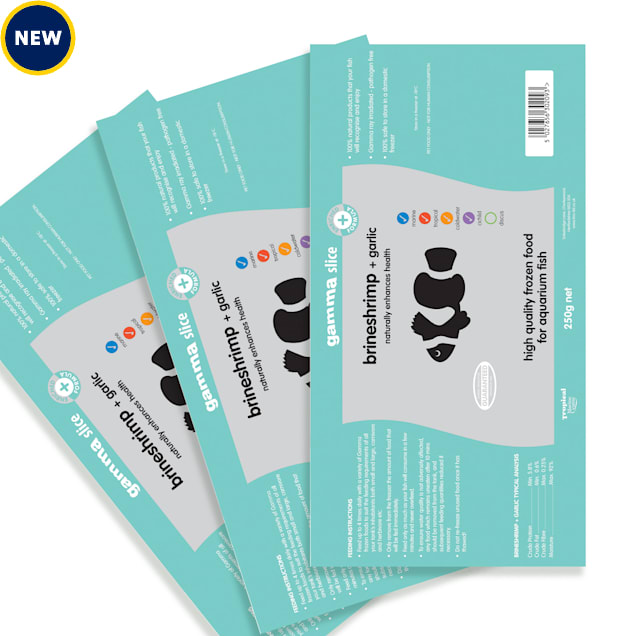 Tropical Marine Centre Gamma Frozen Food Garlic Brine Shrimp Slice Pack ...