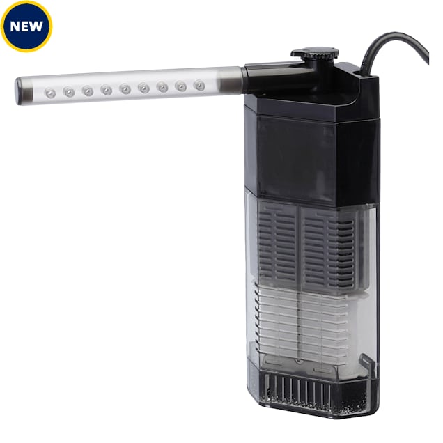 AquaZen Nano Corner Aquarium Filter for Clear & Healthy Water
