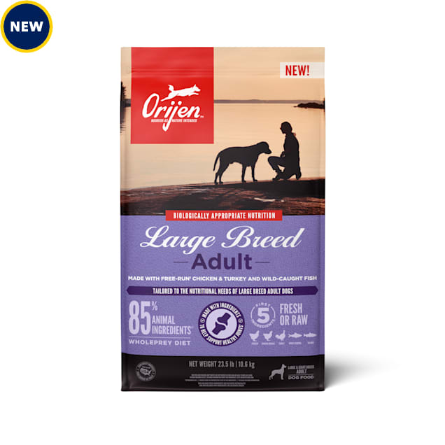 ORIJEN Large Breed Adult Dry Dog Food, 23.5 lbs. | Petco