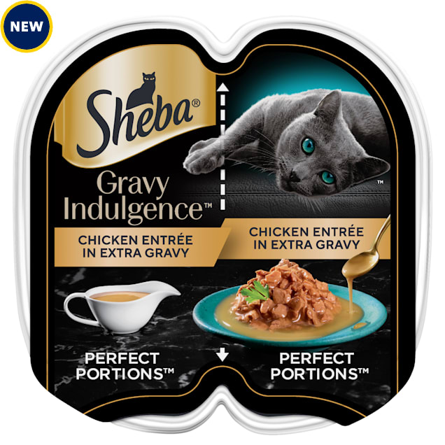 Sheba GRAVY INDULGENCE Chicken Entree in Extra Gravy Adult Wet Cat Food ...