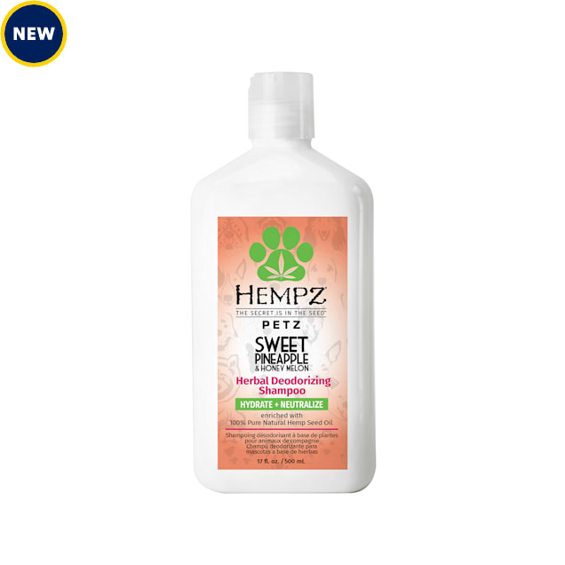 HEMPZ Sweet Pineapple & Honey Melon Herbal Deodorizing Shampoo for Dogs ...
