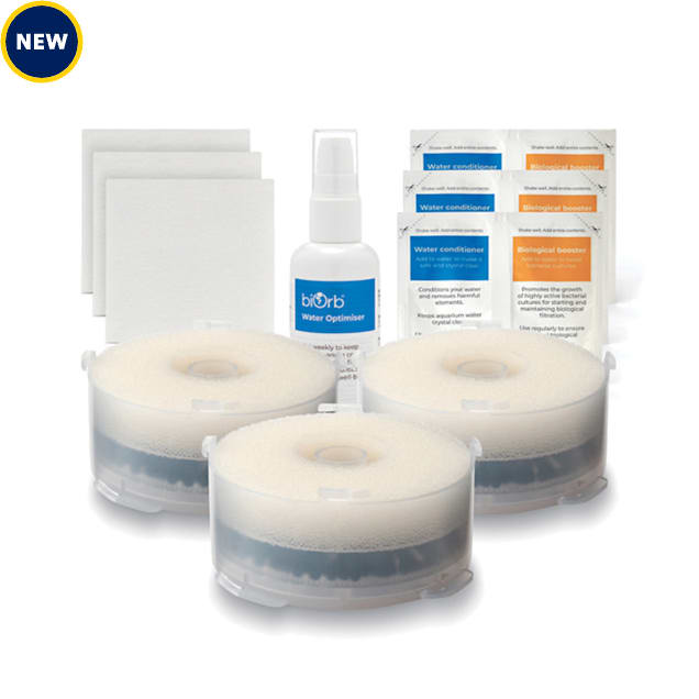 biOrb Aquarium Maintenance Kit x3 & Water Optimiser