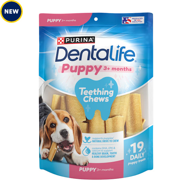 DentaLife Puppy Teething Chicken Flavor Dog Chews for Small Dogs 3 ...