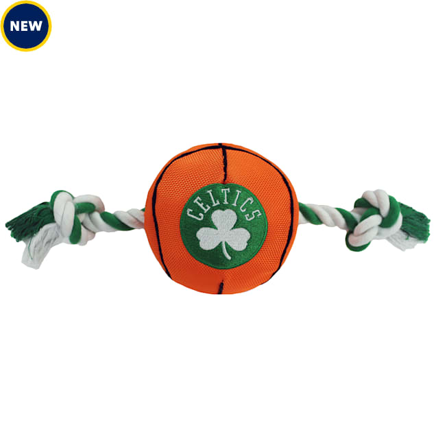 Pets First NBA Boston Celtics Nylon Basketball Rope Dog Toy | Petco