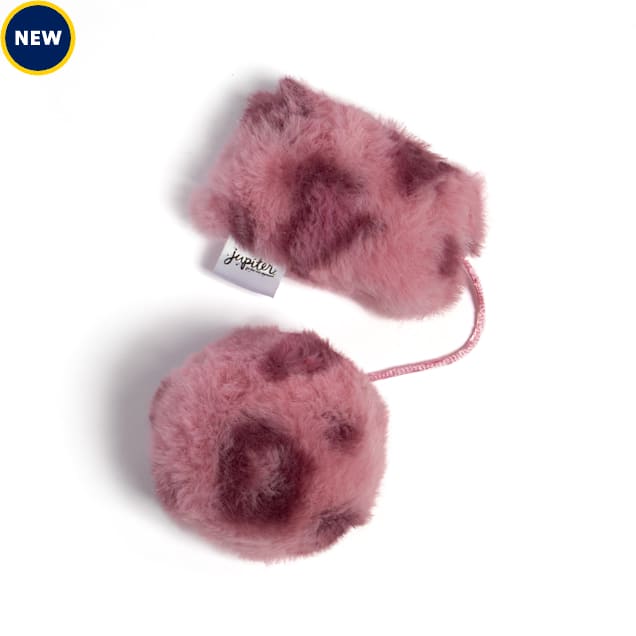 Jupiter Pink Cheetah Print Pounce Cat Toy | Petco