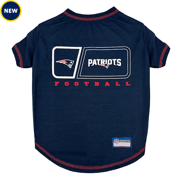 Pets First NFL Logo T-Shirt for Dogs, New England Patriots, Large | Petco