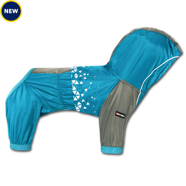 Dog Helios 'Vortex' Full Bodied Waterproof Windbreaker Dog Jacket, Blue ...