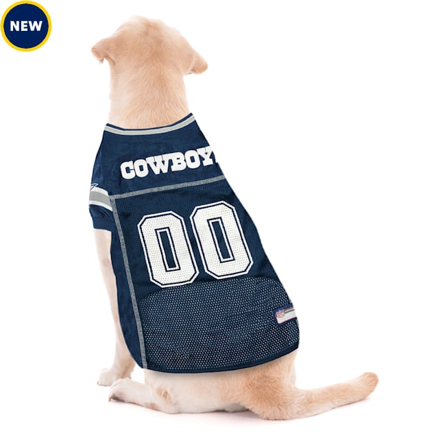 Pets First NFL Mesh Dog Jersey, Dallas Cowboys, Medium | Petco