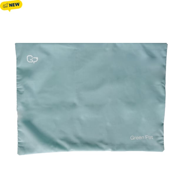Green Pet Cool Pet Pad Cover, 20" L X 30" W, Medium, Light Blue | Petco