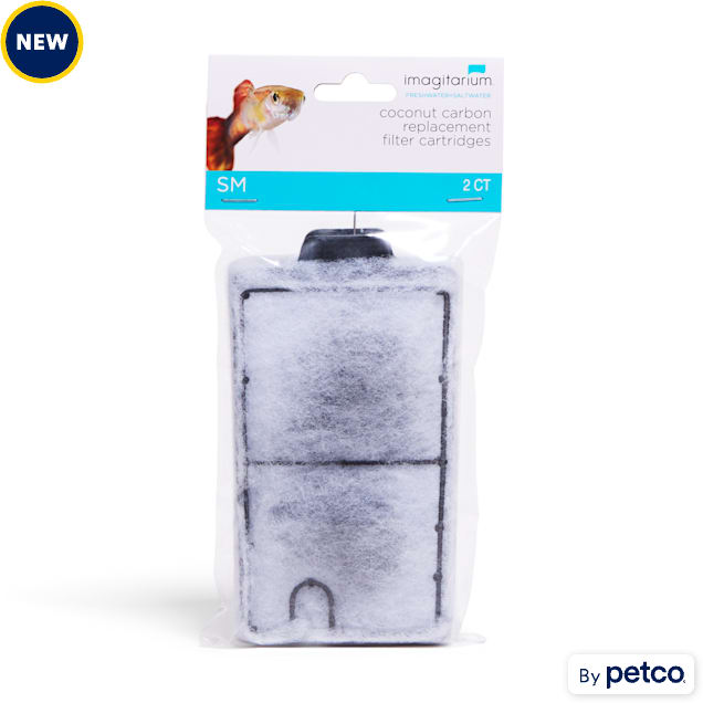 Imagitarium Small Replacement Coconut Carbon Filter Cartridges, Pack of ...