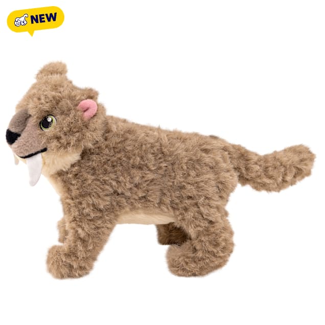 KONG Toughz Saber Tooth Tiger Dog Toy, Medium | Petco