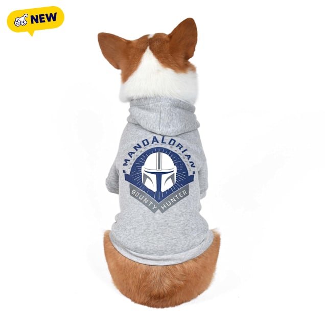 Fetch for Pets Star Wars for Pets The Mandalorian Dog Hoodie with Leash ...