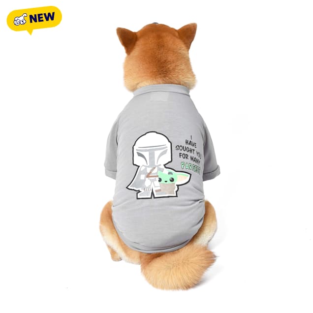 Fetch for Pets Star Wars for Pets The Mandalorian & Grogu Dog T-Shirt ...