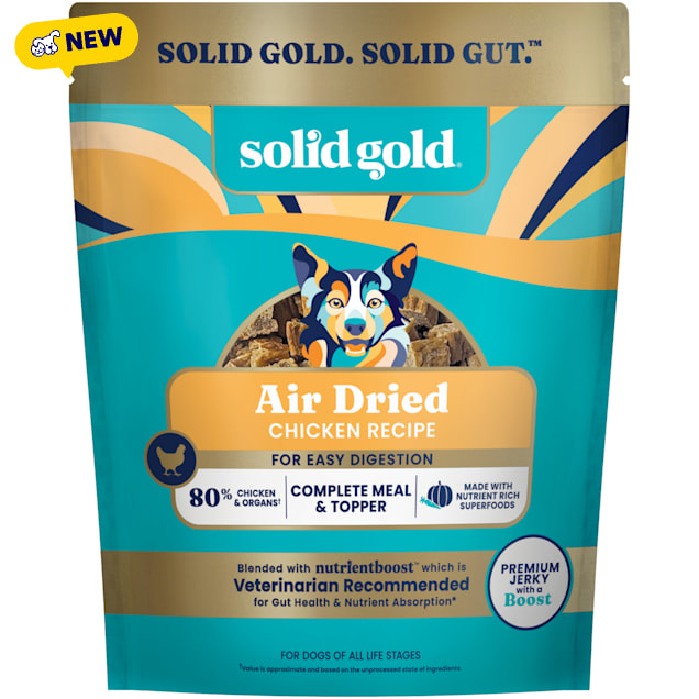 Solid Gold Air Dried Chicken Complete and Balanced Meal Topper Dog Food ...