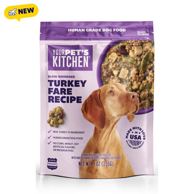 Your Pet's Kitchen Human Grade Made in the USA with Real Turkey Fare ...